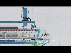 산업 폐수 처리 및 슬러지 탈수를 위한 박스형 유압 필터 프레스