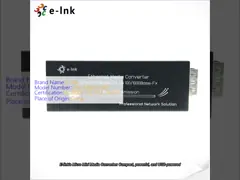 Micro Mini 10/100/1000BASE-T to 100/1000BASE-X SFP Media Converter