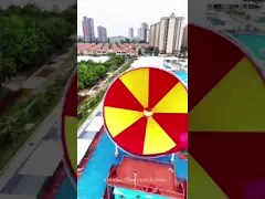 China Water Playground Fiberglass Big Curve Water Slide With the Amusement Playground Equipment and Play Set for sale