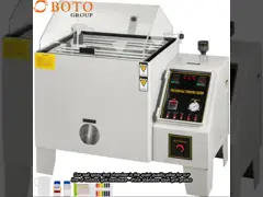 Câmara de ensaio industrial exportada Câmara de ensaio de salinagem Câmara de ensaio de salinagem SUS304 0,3 mm - 0,8 mm Bocal de pulverização