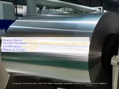 Aluminum Alloy 3105 (1.6mm × 1300mm) for Air Conditioner Radiator Substrate