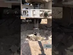 Steel Crawler Mounted Water Borewell Machine Commercial 300m Deep Underground Well