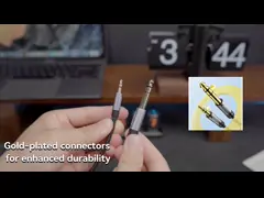 China Essager ES-YP26 3.5mm Male To 6.5mm Male Jack Audio Cable For Speakers Amplifier Guitar Mixer for sale