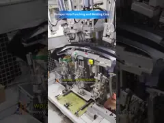 Automatic Punching & Welding Application for Automotive Bumpers