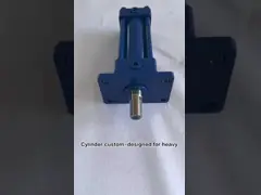 China Heavy Engineering Pull Rod Welded Hydraulic Cylinder for Construction Machinery with Adjustable Cushioning and Optional Mounting for sale