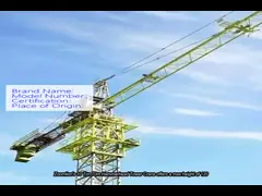 10 Ton 70m Zoomlion Hammerhead Tower Crane