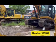 Caterpillar 320 320D 320D2 Used 20ton Excavator Stock with Core Components Motor Gearbox Bearing PLC