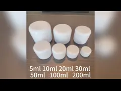 China Anti-slip Design 80g PP Cream Jar with Matte Surface and Pull-hand Gasket for Cosmetic Cream Storage for sale