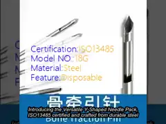 China 304/316L Stainless Steel Medical Needles - Custom Capillary & Triangular Design with ISO 13485 Certification for sale