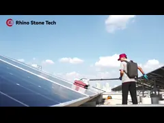 China Residential Commercial Solar Panel Roller Brush Adjustable  Solar Panel Washing System for sale