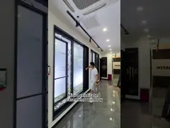 China Thermal Insulation 6063-T5 Aluminium Casement Window for Housing Projects for sale