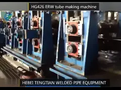 Automatic Tube Mill Machine for Round Square Rectangular Pipes 32-127mm