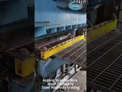 China Roof Safety Walkway Aluminum Steel Grating Walkway For Stairs for sale