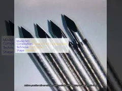 Professional Medical Needle with Triangular Knife Head for Precision