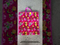 Многоразовая складная сумка из нетканого материала с застежкой-молнией, прочная и экологичная