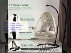 Adjustable Height wirecutter Hammock Stand for Qingdao Port Loading Up To 180kg Capacity