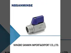 1/4인치 미니 볼 공기 전자기 제어 밸브 F/F PN64