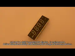4 Digit 7 Segment LED Display for Temperature Controller