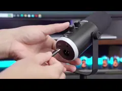 China ESSAGER YU7 USB C Streaming Microphone with 48KHz/24bit Audio, 3.5mm & XLR Ports for Gaming Podcast Recording for sale