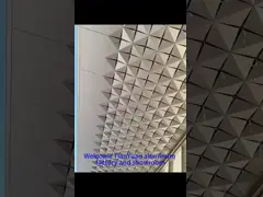 China Brown Ceiling Aluminum Window Grilles Waterproof Acoustic Access Panels OEM for sale