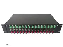 China 16 Slots Video Converter Rack Supporting simultaneous operation of 1Ch or 2Ch Card-type Video Converters for sale