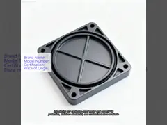 Explosion Proof Motor Sealed End Cover IP66 Protection Grade Stainless Steel End Cover Dust Proof Waterproof Motor Accessories Customized Explosion Proof Components