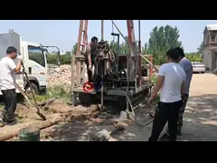China Civil Engineering Soil Test Drilling Machine Diesel Power XY-1 For Investigation for sale
