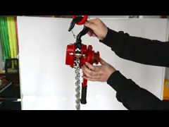 China JTVG Load Cell Lever Hoist with 640 Record Storage and 4x Safety Factor Overload Alarm System for sale