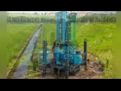 China Min Air Compressor Water Well Drilling Rig Machine for sale