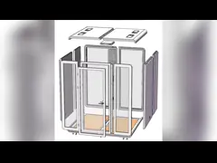 China Portable Office Sound Proof Booth Modular Prefab Space Capsule House 200cm*180cm*233cm for sale
