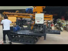 150 Meters Crawler Mounted Water Well Drilling Rig For Exploration Investigation