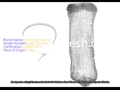 304 Stainless Steel Woven Wire Mesh for Precise Sizing Requirements