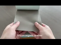 China 1.6mm Thick 100% Silicon Polymer Leather - 1.6m Wide Roll for Marine & RV Upholstery for sale