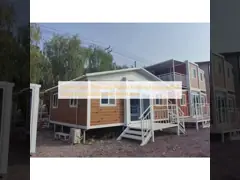 Сборный складной дом с толщиной пола 50 мм, устойчивый к землетрясениям магнитудой 8