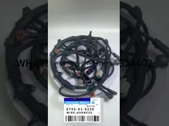 KBZE 6745-81-9230 6745-81-9250 KOMATSU SAA6D114E-3 ENGINE WIIRNG HARNESS FOR PC300-8 PC350-8