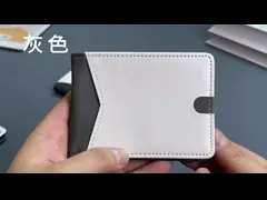 Mens Bifold Wallet Personalized Multiple Card Slots Sublimation Wallet Blanks