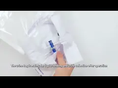 China Medical Disposable Urine Collection Bag 2000ml with Multiple Valve Options - 6.5mm Tube Diameter for sale