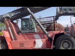 China Efficient Heavy Construction Equipment DRT 450 Used Reach Stacker for KALMAR for sale