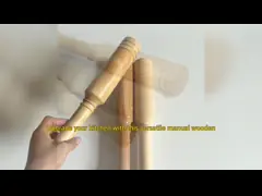 China Portable Manual Press Pen Grinder aluminum alloy tobacco grinder detachable and cleanable one-hand tobacco grinder for sale