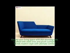 China Asymmetrical Tufted Velvet Chaise Lounge Chairs 3 Seater Sofa For Apartment ODM for sale