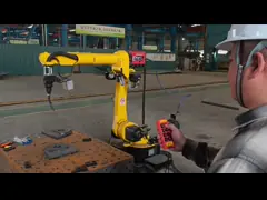 China 10kg Payload 1700mm Reach 6 Aixs Industrial Robot Arm Stainless Steel Mig Welding Automatic 6-axis Robot Welding Manipulator for sale