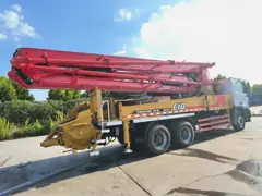 2010 Sany 37m Used Concrete Pump Truck with Benz Chasis Euro 2 Axles