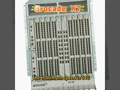 중국 64 포트 32GB SFP FC SAN 스위치 파이버 채널 디렉터 Brocade X7 판매용