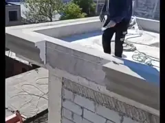 China Architectural EPS Foam Exterior Cornice Profiles Polystyrene Crown Mouldings High Strength for sale