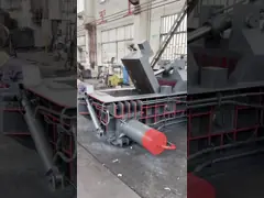 Hydraulic 125ton Aluminum Scrap Baler For Recycling Yard