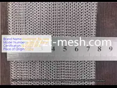 Knitted Wire Mesh for Woven Technique Galvanized or Painting as Customer Require