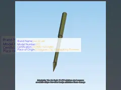 China 17-4PH Stainless Steel Medical Concave Puncture Needle with HRC50+ Hardness and Four-Sided Sharp Design for sale