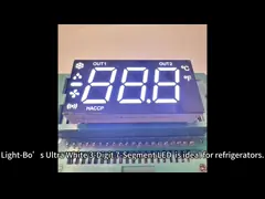 Ultra White 3 Digit 7 Segment LED Display Common Cathode for Refrigerator