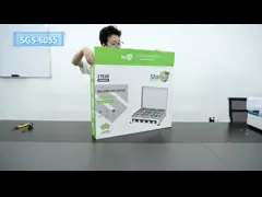 China ECO-GS6055B High Power 5-Burner Gas Stove with 0.6mm Coated Iron Plate and 3000pcs Monthly Capacity for sale