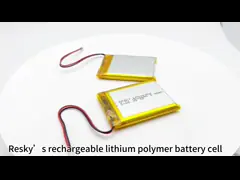 China Lithium Battery Cell LP602560 3.7v 4.2v 1000mAh Rechargeable Lipolymer Batteries For GPS Tracker for sale
